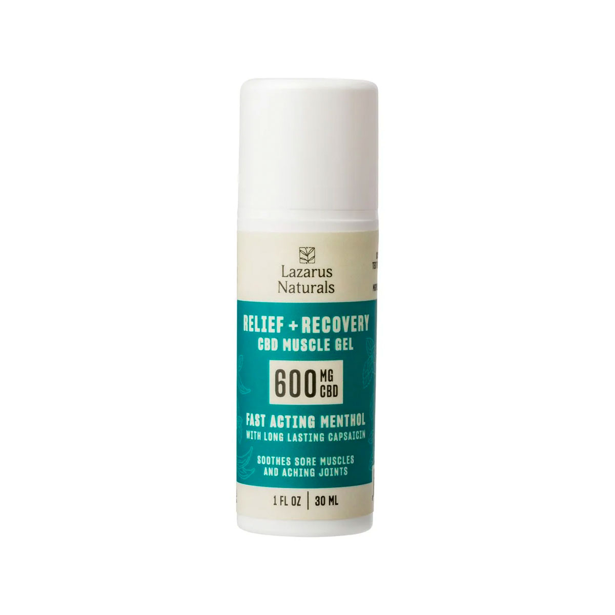 Lazarus Naturals Muscle Gel - Relief & Recovery – Direct CBD Online